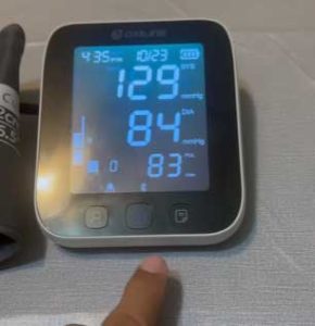 Oxiline Pressure X Pro Vs. Omron Blood Pressure Monitor